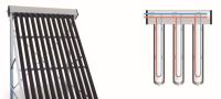 China High Efficiency U Pipe Solar Collector No Noise 45 Degree Angle Frame For Hospital for sale