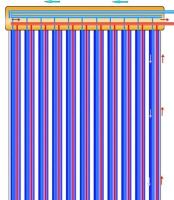 China Energy Saving U Pipe Solar Collector For Apartment Stainless Steel Reflector for sale