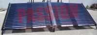 China 1000L Stainless Steel Solar Water Heater Evacuated Tube Collector With Feeding Tank for sale