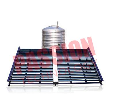 China Horizontal Type Solar Vacuum Tube Collector , Solar Hot Water Collector 500L for sale