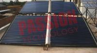 China 100 Tubes Vacuum Tube Solar Collector Open Loop Circulation Corrosion Resistance for sale
