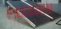China 100 Tubes Vacuum Tube Solar Collector Open Loop Circulation Corrosion Resistance for sale