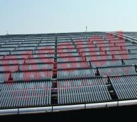 China Non Pressure Evacuated Tube Solar Thermal Collectors 50 Tubes For Commercial for sale