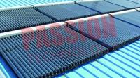 China Big Capacity Vacuum Tube Thermal Solar Collector High Density 25 / 50 Tubes for sale