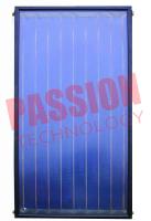 China 304 Stainless Steel Flat Plate Solar Collector Glass Cover Material 0.6Mpa for sale