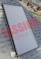 China Aluminum Alloy Flat Plate Solar Collector For Residential Water Heating  for sale