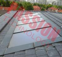 China Flat Plate Solar Thermal Collectors , House Solar Heat Collector Panels for sale