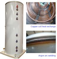 China Professional White Split Solar Water Heater With Heat Pipe Solar Collector for sale
