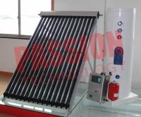 China Professional White Split Solar Water Heater With Heat Pipe Solar Collector for sale