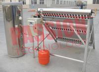 China Slant Roof Split Solar Water Heater System Double Stainless Steel Coils for sale