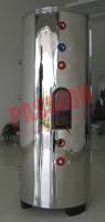 China Slant Roof Split Solar Water Heater System Double Stainless Steel Coils for sale