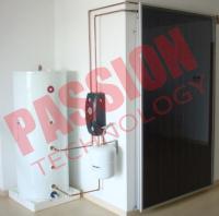 China Natural Circulation Split Solar Water Heater 300 Liter Aluminum / Copper Absorber Body for sale