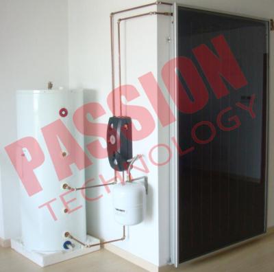 China Natural Circulation Split Solar Water Heater 300 Liter Aluminum / Copper Absorber Body for sale