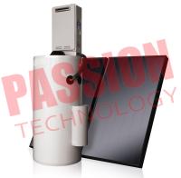 China Laser Welding Split Solar Water Heater Flat Plate White Color Steel Outer Tank for sale