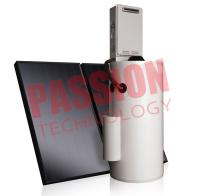 China Laser Welding Split Solar Water Heater Flat Plate White Color Steel Outer Tank for sale