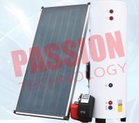 China Natural Circulation Split Solar Water Heater Flat Plate Copper Connection for sale