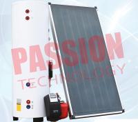 China Natural Circulation Split Solar Water Heater Flat Plate Copper Connection for sale