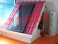 China Split Pressurized Solar Water Heater , Thermosyphon Solar Water Heater 150 Liter for sale
