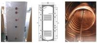 China Split Pressurized Solar Water Heater , Thermosyphon Solar Water Heater 150 Liter for sale