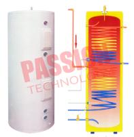 China Blue Titanium Red Copper Flat Plate Split Solar Water Heater for sale