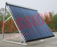 China 30 Tubes Pressure Heat Pipe Solar Collector Aluminium Alloy Silver Frame for sale