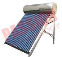 China High Pressure Roof Mounted Solar Water Heater With Electric Backup 200L Capacity for sale
