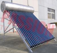 China Roof Flat Solar Water Heater / Copper Pipe Solar Water Heater For Washing for sale