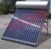China 304 Mirror Non Pressurized Solar Water Heater Vacuum Tube With 200 Liter Tank for sale