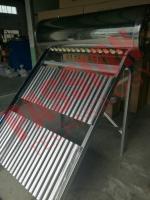 China Closed Loop Solar Water Heater Heat Pipe , Thermal Hot Water Heater 200 Liter Reflector for sale