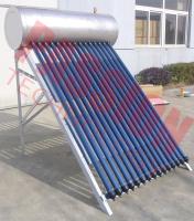 China Stainless Steel Anti Freezing Heat Pipe Solar Water Heater With Intelligent Controller for sale