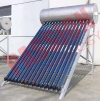 China Stainless Steel Anti Freezing Heat Pipe Solar Water Heater With Intelligent Controller for sale