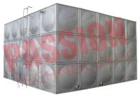 China 5000 L Water Tank Vacuum Tube Solar Water Heater Portable With Stainless Steel for sale