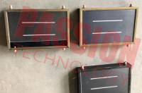China Ultrasonic Welding Solar Thermal Collector Blue Titanium Coating 2000*1250*80mm for sale