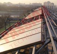 China Passed CE Flat Plate Solar Collector , Solar Hot Water Collector Ultrasonic Welding for sale