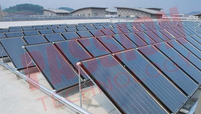 China Durable Solar Thermal Collector , Flat Plate Water Collector For Hotel Swimming Pool Project Heating for sale