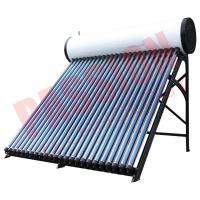 China Roof Mounted Heat Pipe Solar Water Heater for sale