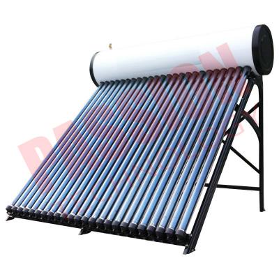 China Roof Mounted Heat Pipe Solar Water Heater for sale