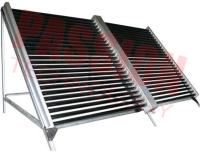 China 50 Tubes Vacuum Tube Solar Collector Solar Thermal Panel 304 Stainless Steel Inner Tank for sale