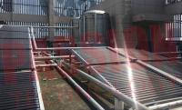 China Horizontal Type Evacuated Tube Solar Thermal Collectors For Large Capacity Water Heating for sale