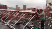 China Stainless Steel Manifold Vacuum Tube Solar Collector For Project With 50 Tubes for sale