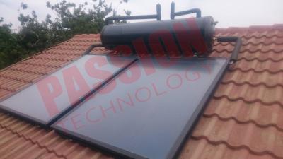 China Stainless Steel 316 Freestanding Roof Mounted Solar Water Heater , Solar Hot Water System for sale