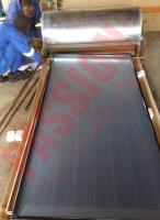 China 200L Stainless Steel Flat Plate Solar Water Heater With Sewage Purification For Washing for sale