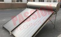 China 200L Stainless Steel Flat Plate Solar Water Heater With Sewage Purification For Washing for sale