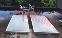 China No Pollution Thermal Collectors Solar Panel Hot Water Heater Stainless Steel Blue Film for sale