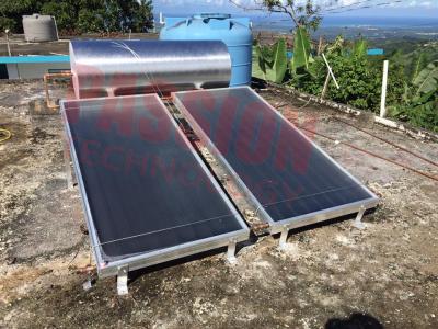 China Natural Circulation Solar Panel Heating System 300L Aluminum And Copper Absorber Sheet for sale