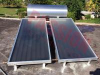 China Natural Circulation Solar Panel Heating System 300L Aluminum And Copper Absorber Sheet for sale