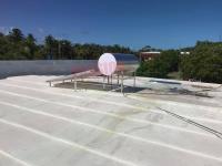 China Hybrid Flat Plate Solar Water Heater , Solar Thermal Heating System Aluminum Frame for sale