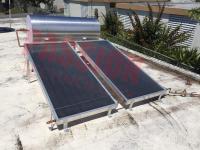 China Hybrid Flat Plate Solar Water Heater , Solar Thermal Heating System Aluminum Frame for sale
