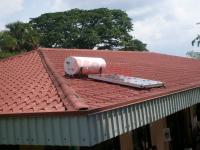 China Closed Circulation Flat Plate Solar Water Heater System 300L Aluminum Sheet for sale