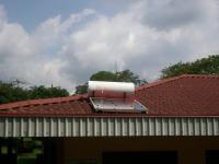 China Closed Circulation Flat Plate Solar Water Heater System 300L Aluminum Sheet for sale